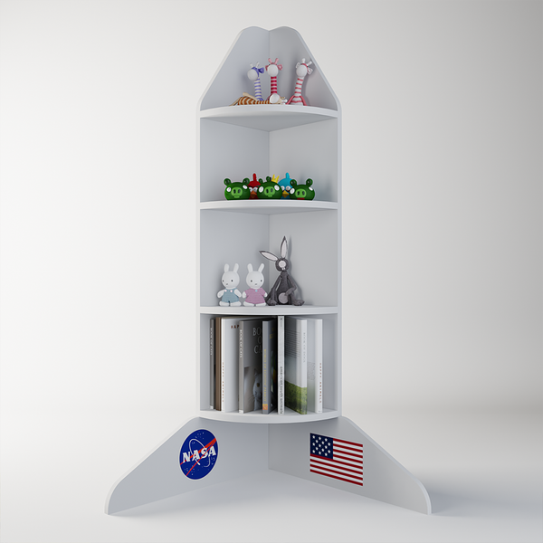 Rocket Shelves Stand– woodz-furniture